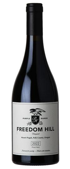 2022 Purple Hands "Freedom Hill Vineyard" Willamette Valley Pinot Noir ...